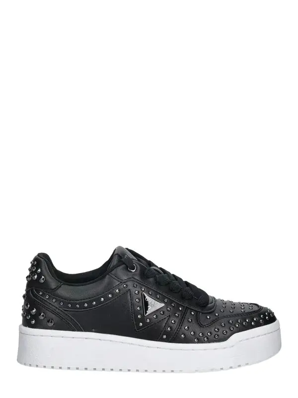 Guess Mogana Studded Sneakers - Black
