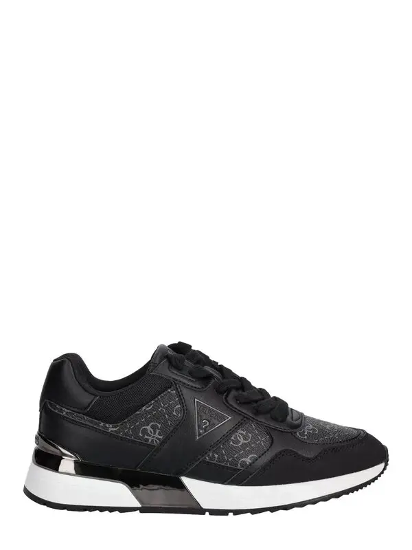 Guess Mickay 4g Logo Sneakers - Black