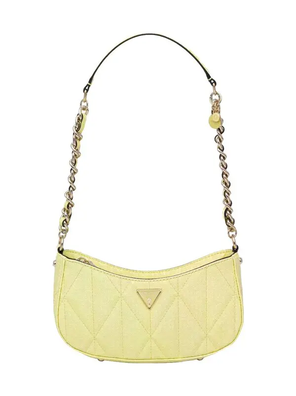 Guess Aldina 4g Shoulder Bag - Yellow