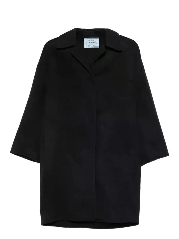 Prada Single-breasted Coat - Blue