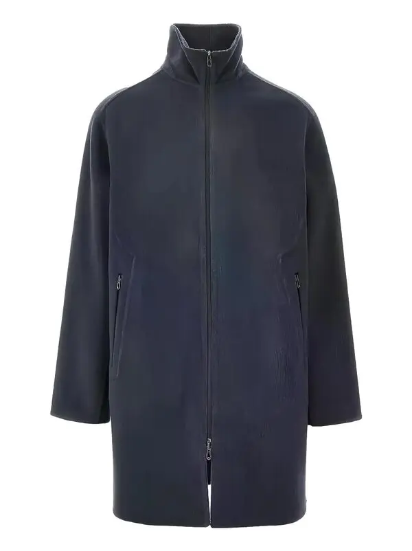 Sease Zip Coat - Blue