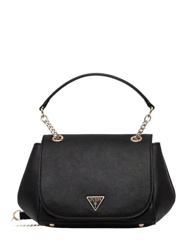 Guess Chain-strap Shoulder Bag - Black