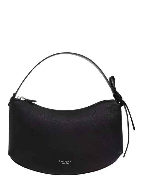 Kate Spade New York Leather Loop Shoulder Bag - Black