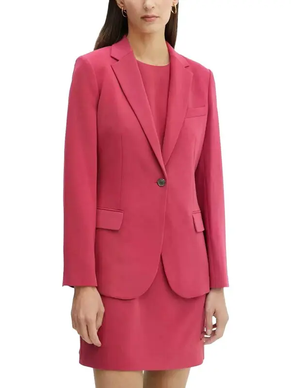 Theory Button Pocket Blazer - Pink