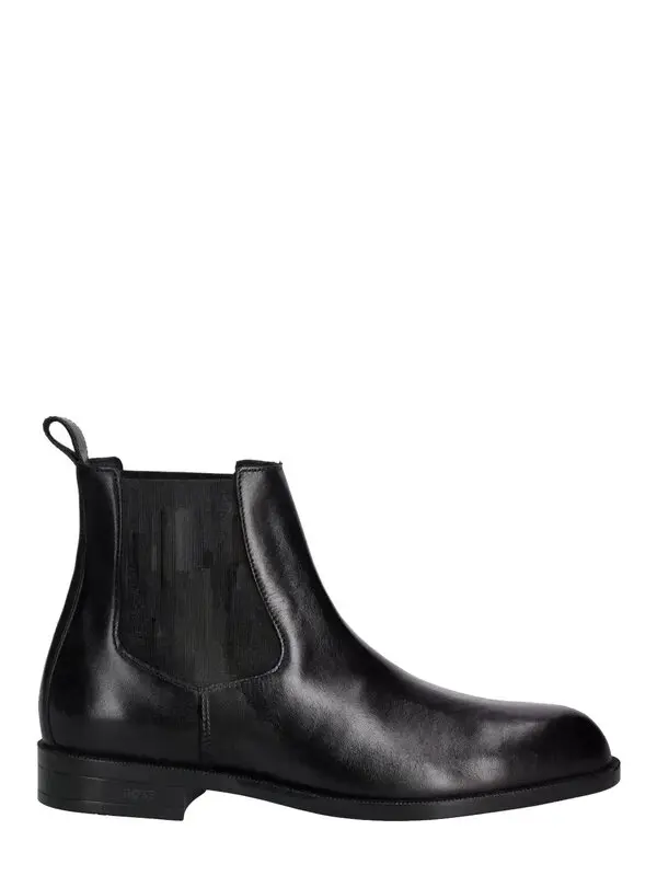 BOSS Pull-tab Chelsea Boots - Black