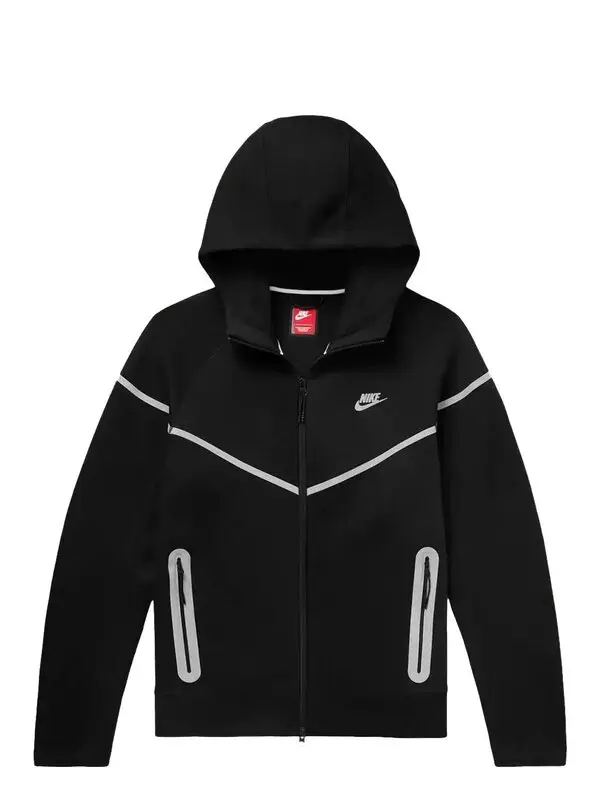 Nike Tech Windrunner Fleece Jacket - Black