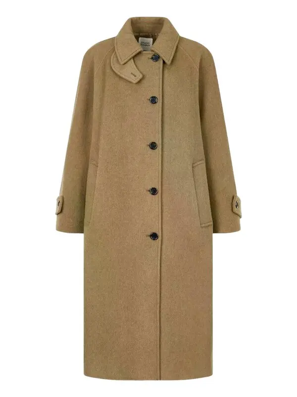 STUDIO TOMBOY Single-breasted Wool Coat - Neutrals