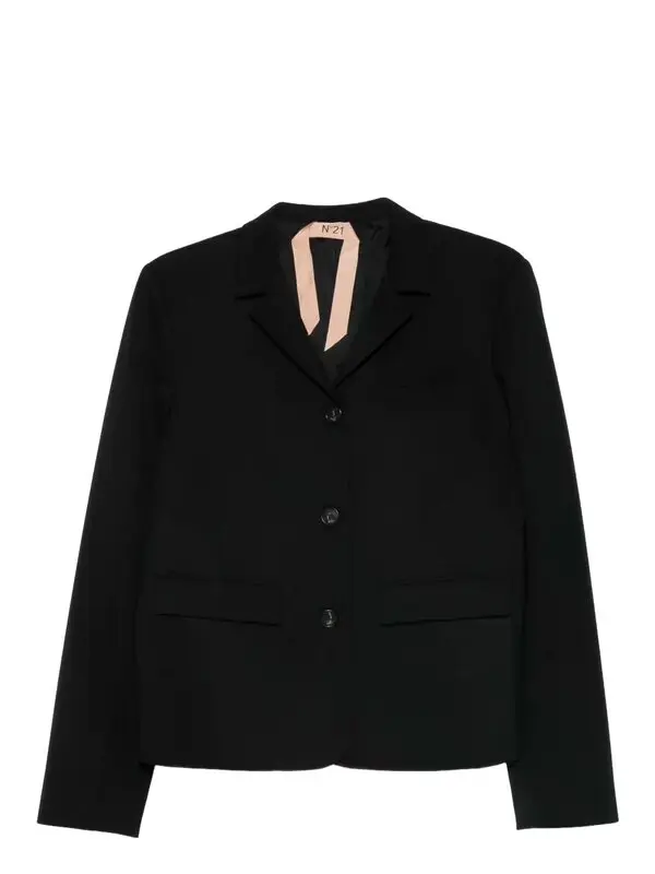 N°21 Buttoned Jacket - Black