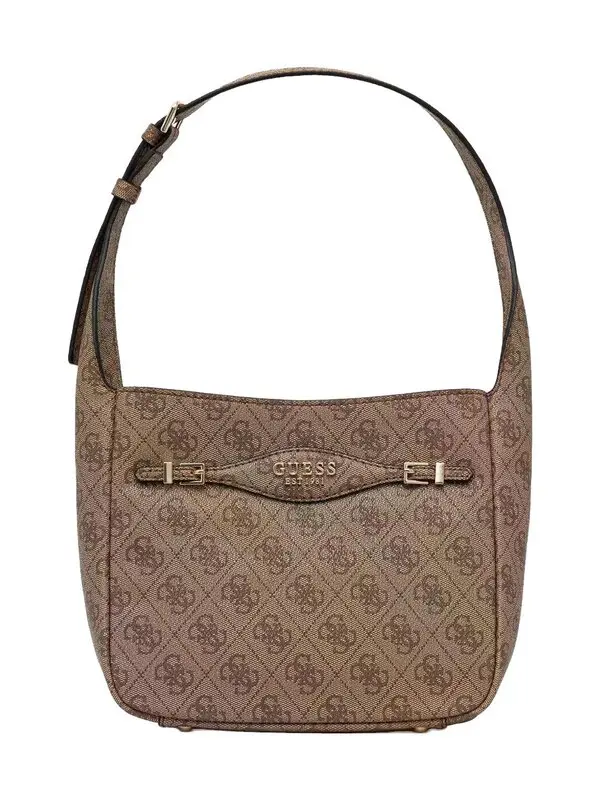 Guess Mini Katya 4g Tote Bag - Brown