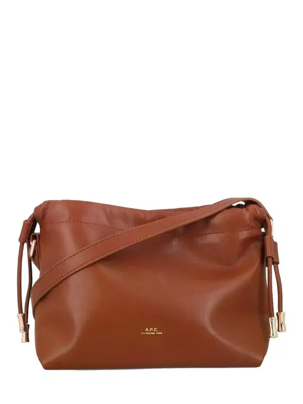 A.p.c. Drawstring Tote Bag - Brown