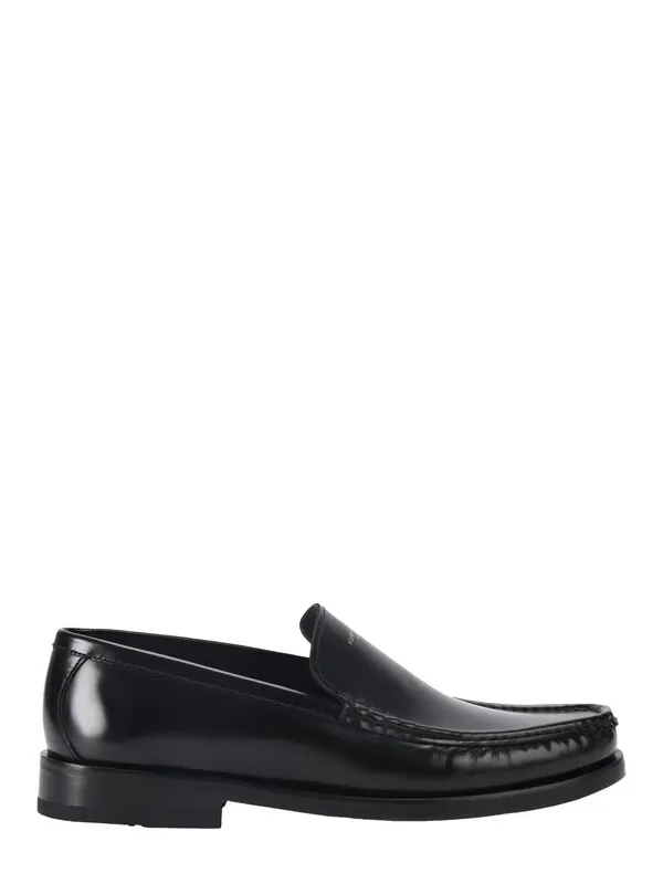 Kurt Geiger Leather Denman Loafers - Black