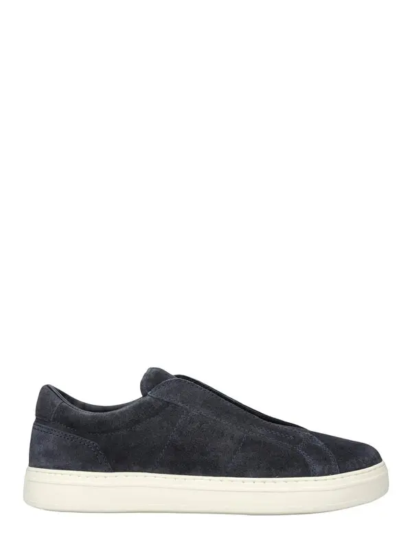 Hogan H668 Suede Slip-on Sneakers - Navy