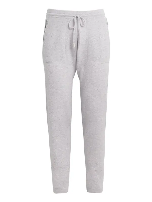 Eleventy Cashmere Cuffed Sweatpants - Grey