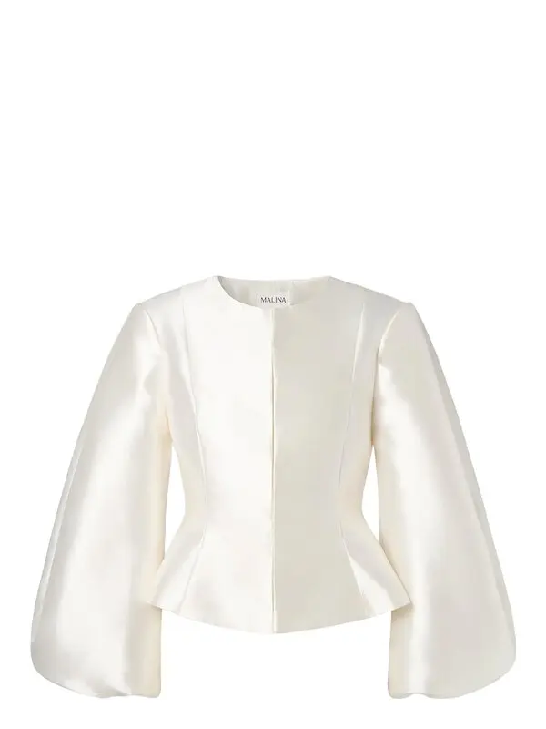 MALINA Vendela Balloon Sleeve Blouse - Ivory