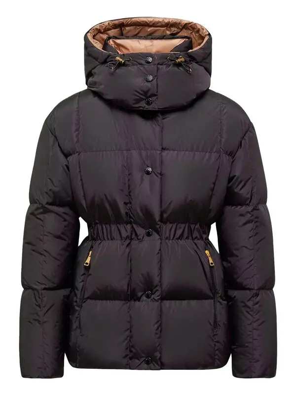 Moncler Agneux Short Down Jacket - Black