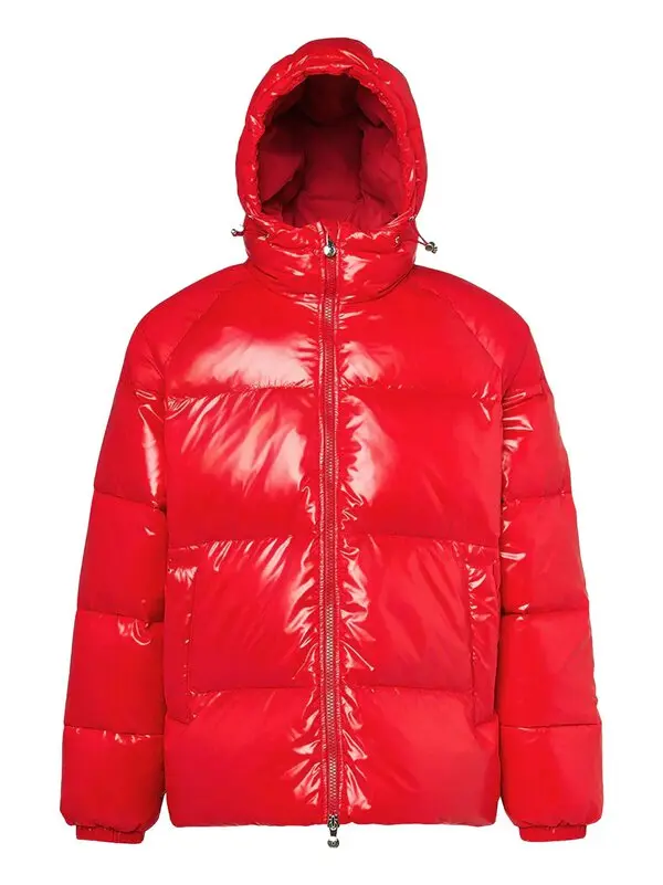 Pyrenex Sten Hooded Down Jacket - Red