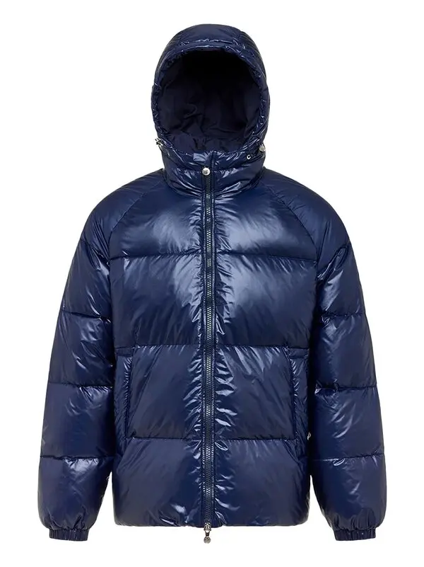 Pyrenex Sten Hooded Down Jacket - Blue