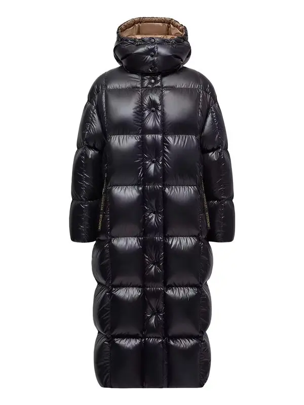 Moncler Parnaiba Long Coat - Black