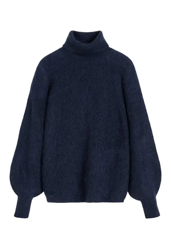 BY MALENE BIRGER Magoo Turtleneck Sweater - Night Sky