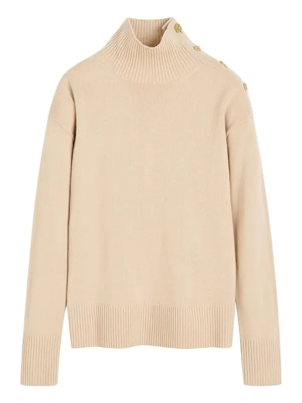 BY MALENE BIRGER Vanille Wool Sweater - Old Beige