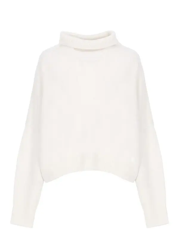 Loulou De Saison Ivory Wool Sweater - Beige