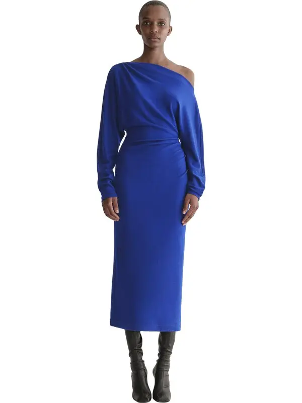 A.L.C. Sonny Knit Midi Dress - Yves Blue