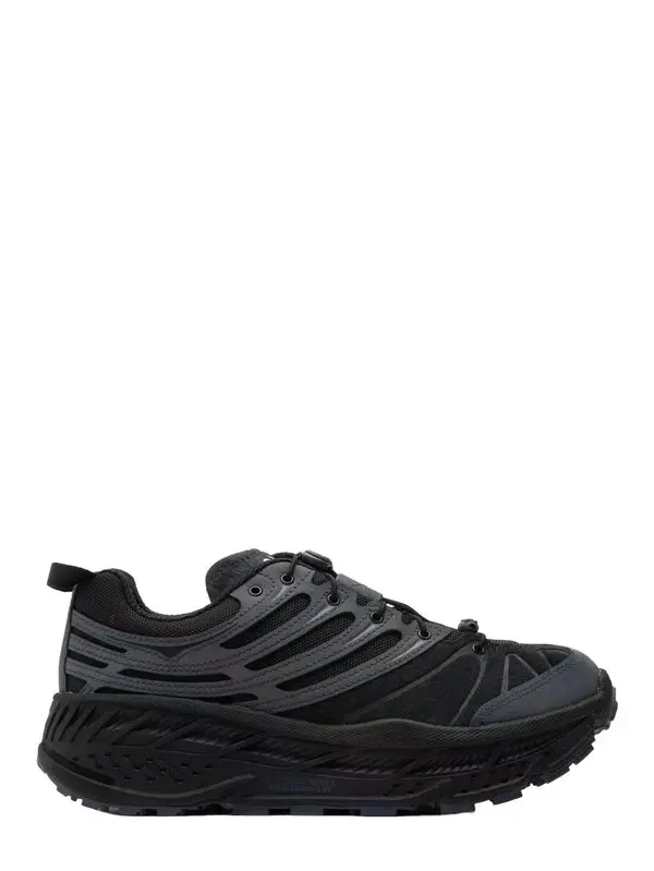 Hoka One Stinson Evo Og Tp Lace-up Sneakers - Black