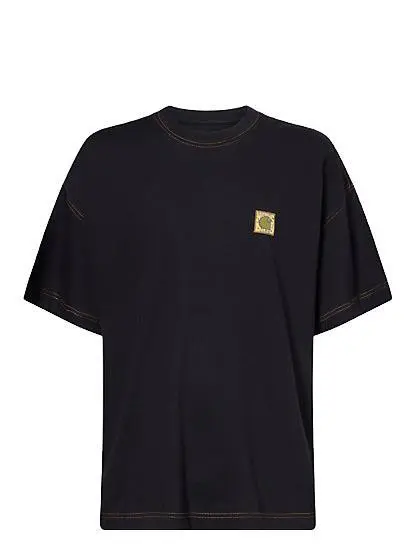 Carhartt Work In Progress X Nicholas Daley Poster Cotton-jersey T-shirt - Nd Black
