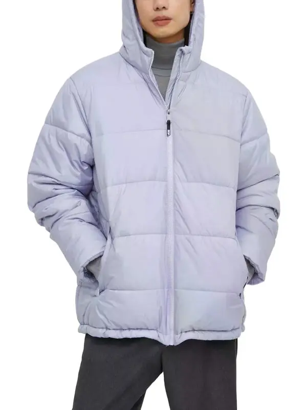 VANS Old Skool Hooded Quilted Jacket - Purple