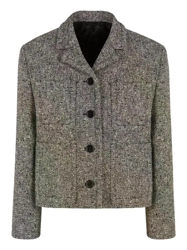 Gucci Collared Pocket Jacket - Grey