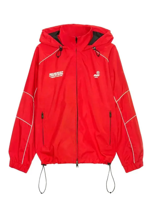 MSGM Hooded Jacket - Red