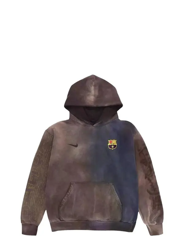 TRAVIS SCOTT Split-dye Crest Hoodie - Grey