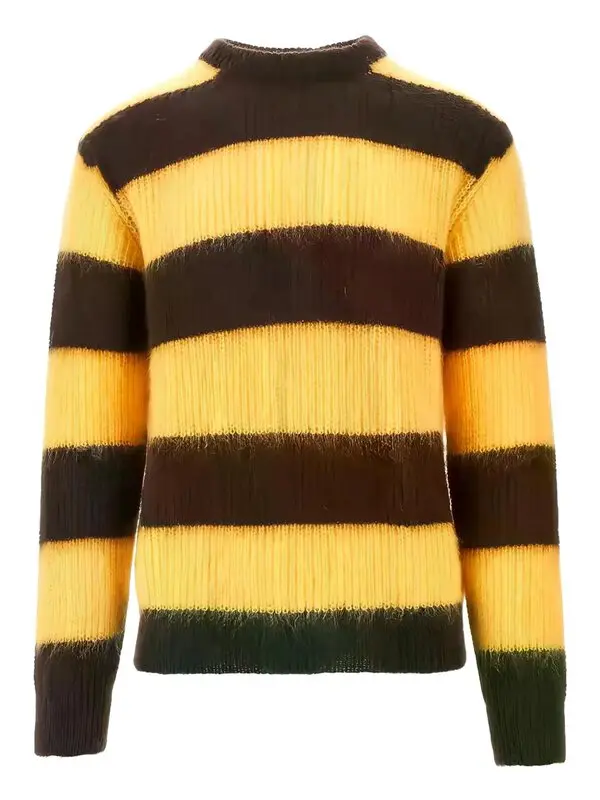 AMARÁNTO Striped Sweater - Yellow