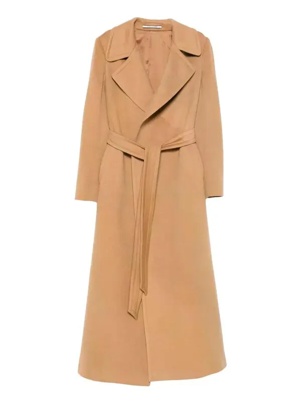Tagliatore Melody Belted Coat - Neutrals