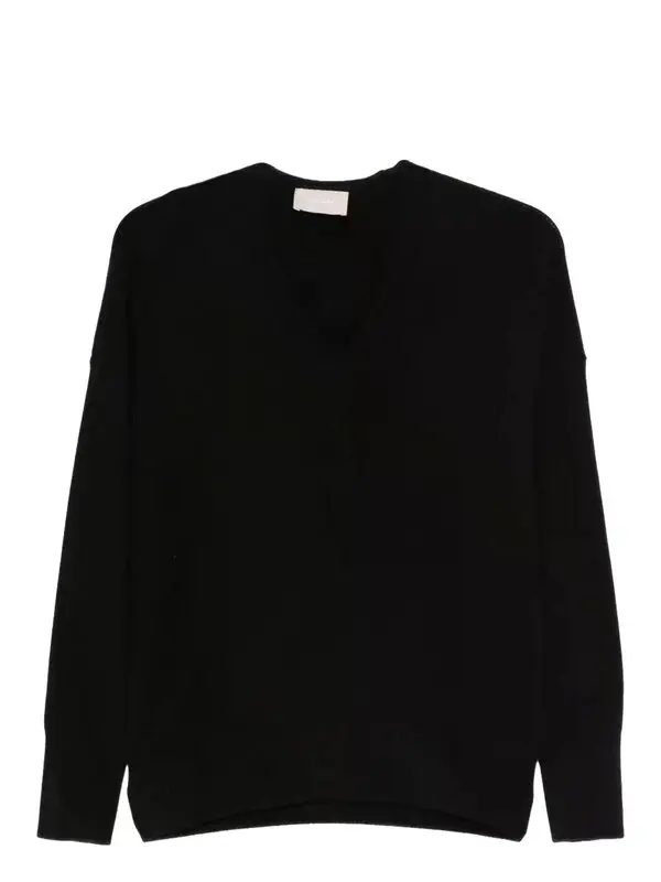 DRUMOHR V-neck Sweater - Black