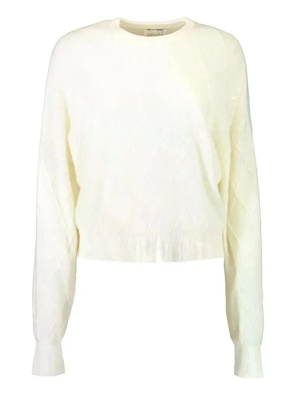 HAYLEY MENZIES Janis Diamond Sweater - Neutrals