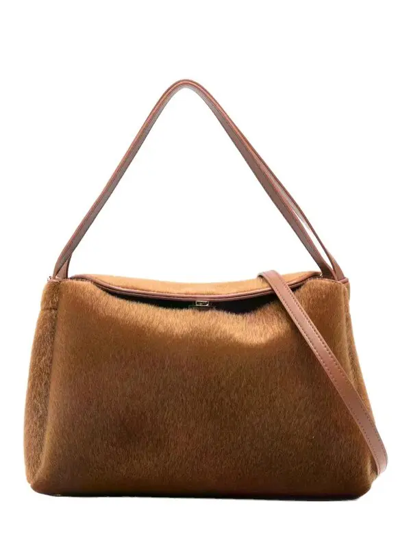 THEMOIRE Clasp-fastening Tote Bag - Brown