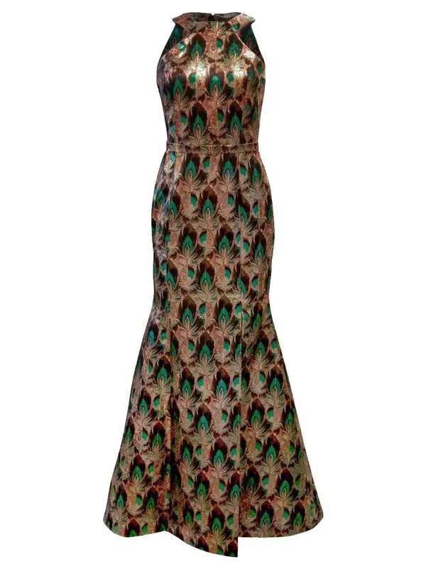 MARY KATRANTZOU Alethea Gown - Brown
