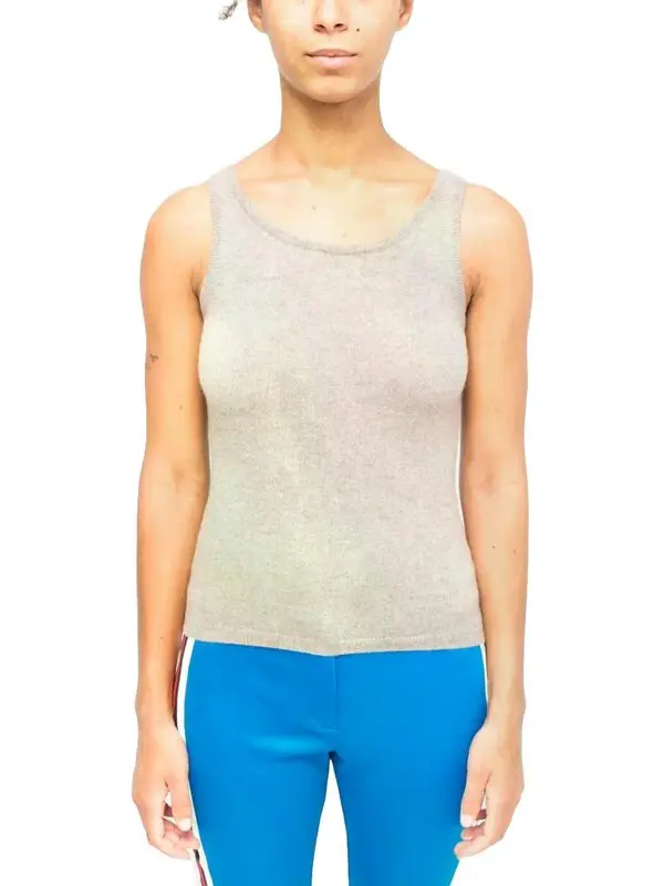 LA ROSE Knit Tank Top - Neutrals