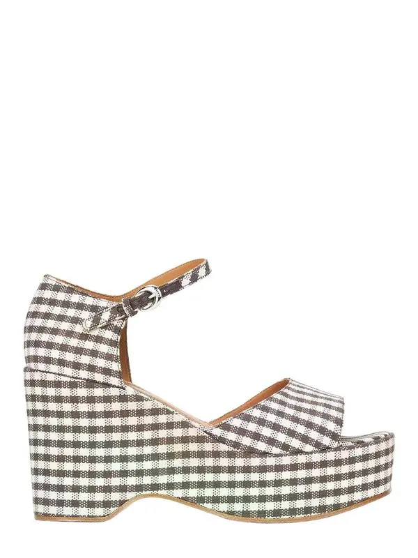 Staud 95mm Stella Platform Sandals - Brown