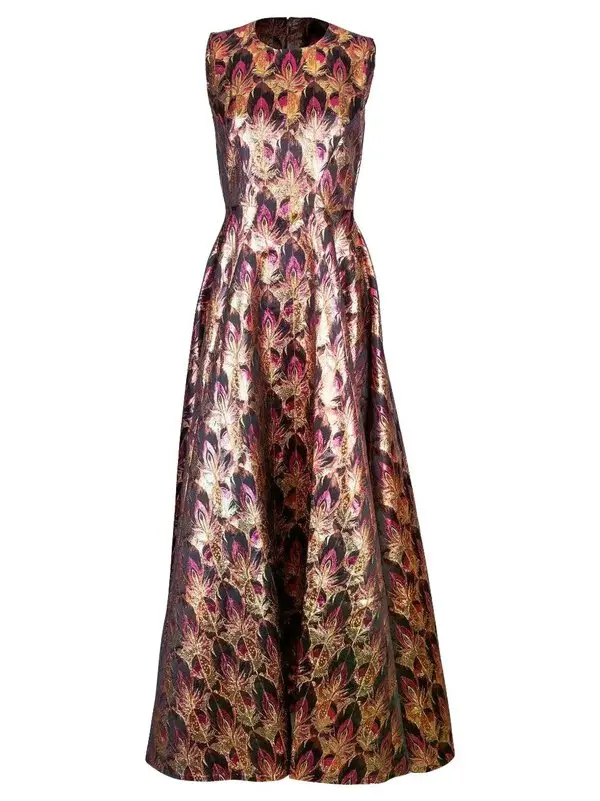 MARY KATRANTZOU Sleeveless Maxi Gown - Pink
