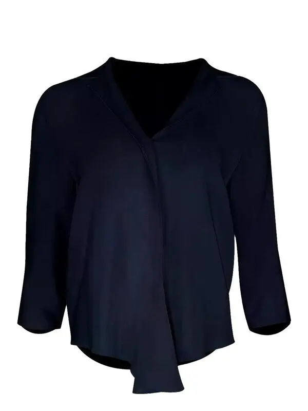 PETER COHEN Silk Blouse - Blue