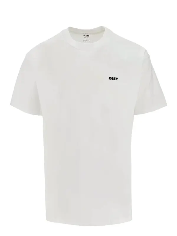 Obey Cotton T-shirt - White