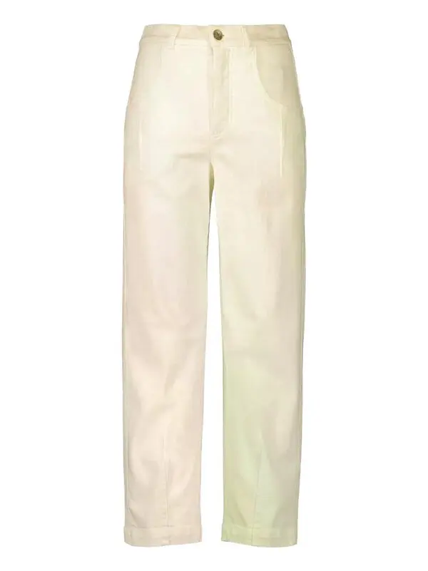 Eleventy Side-pocket Straight Leg Pants - Neutrals