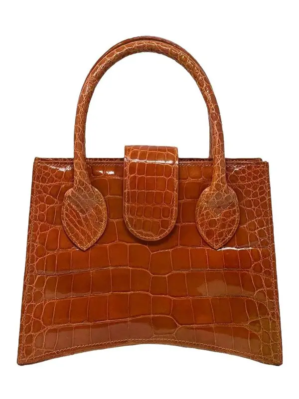 Angela Alvarez Demi Arco Tote Bag - Orange