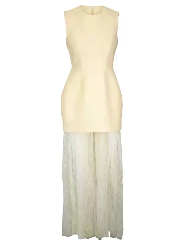 Adam Lippes Odette Maxi Dress - Neutrals