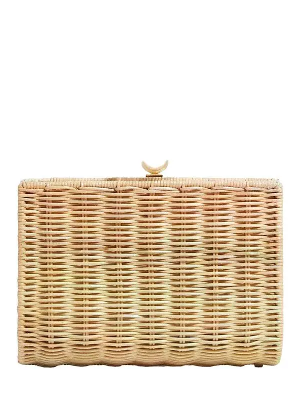 Pamela Munson The Petite Pearl Clutch Bag - Neutrals
