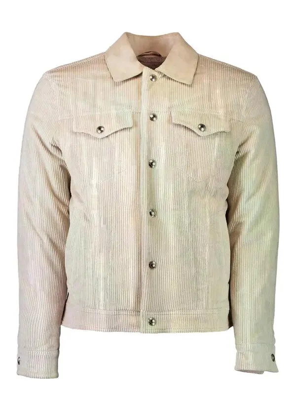 Eleventy Corduroy Jacket - Neutrals