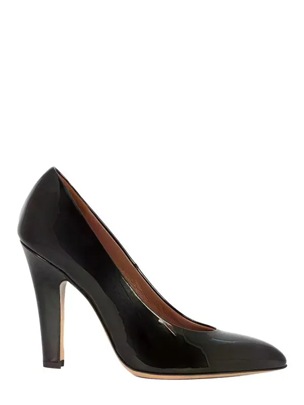 Paris Texas 100mm Patent-leather Heeled Pumps - Black
