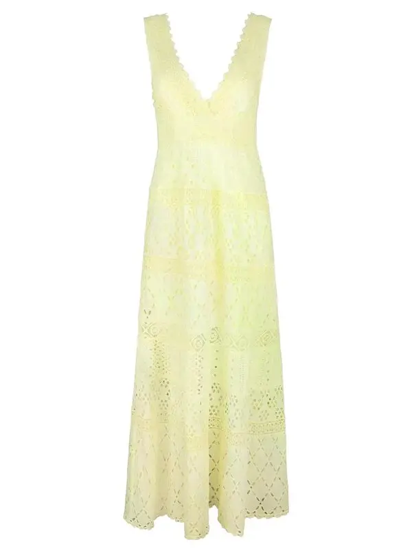 Temptation Positano Paglia Dress - Yellow